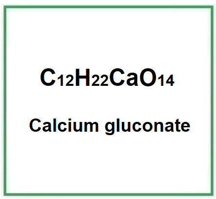 Calcium gluconate