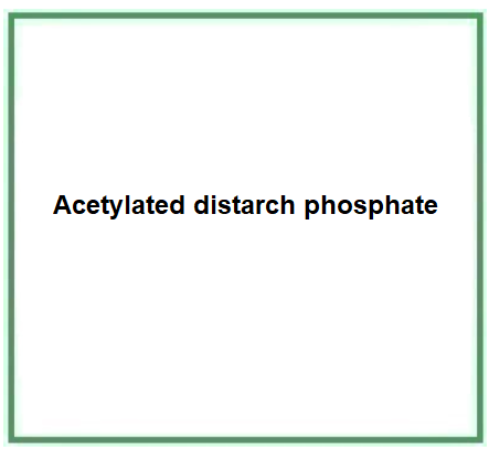 Acetylated distarch phosphate