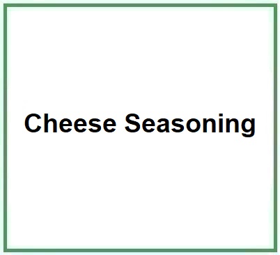 Cheese Seasoning