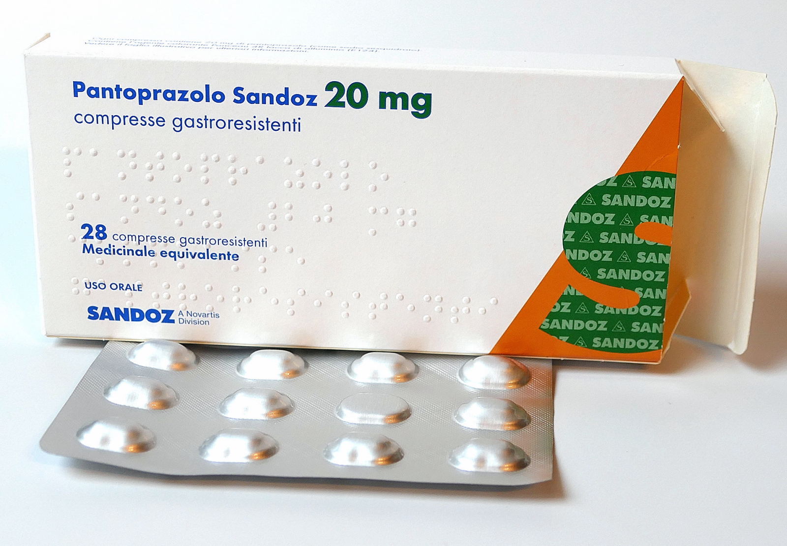 Pantoprazolo Sandoz 20 mg - Descrizione